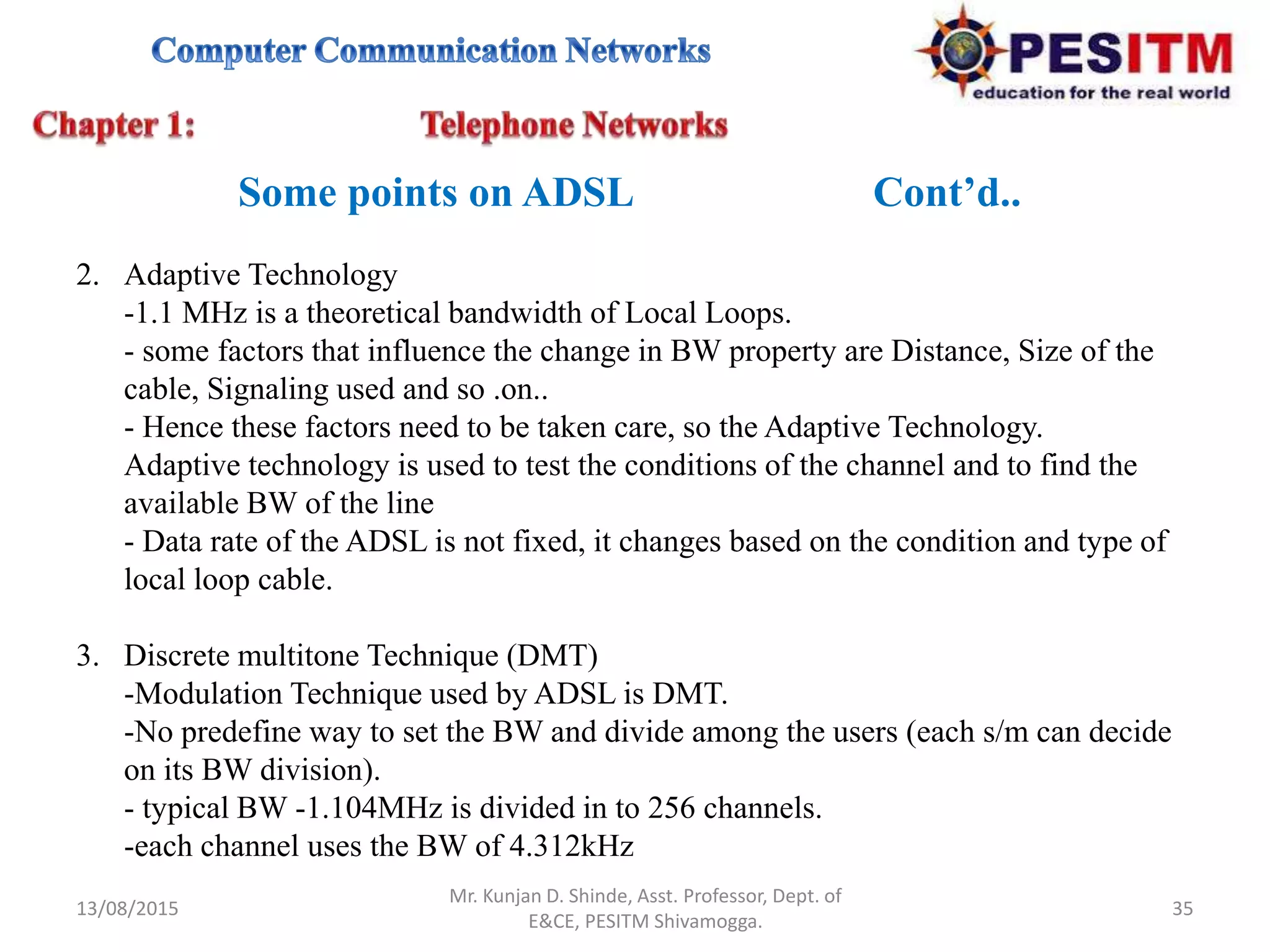 Computer Communication Networks Chapter 1 Ppt Vtu Odd Sem Ec Pptx Computer Networking