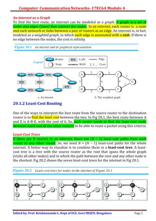 Computer Communication Networks-Routing protocols 1 | PDF | Computer Networking | Computing
