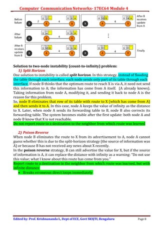 Computer Communication Networks-Routing protocols 1 | PDF | Computer Networking | Computing