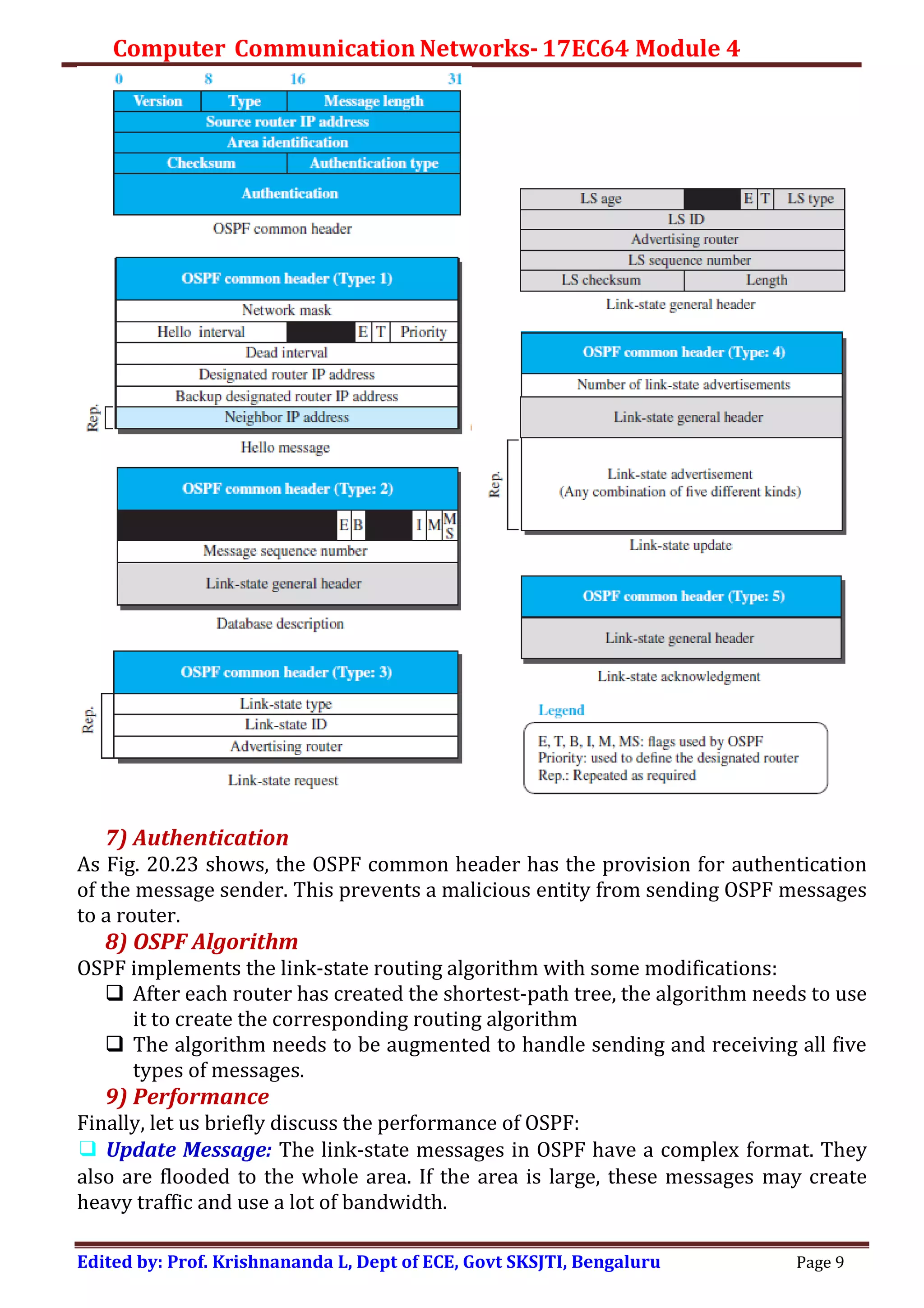 COMPUTER COMMUNICATION NETWORKS-R-Routing protocols 2 | PDF
