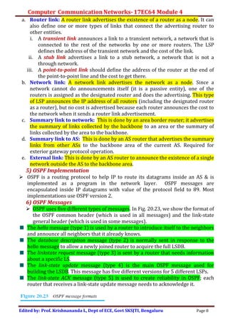 COMPUTER COMMUNICATION NETWORKS-R-Routing protocols 2 | PDF