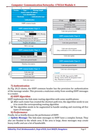 COMPUTER COMMUNICATION NETWORKS-R-Routing protocols 2 | PDF