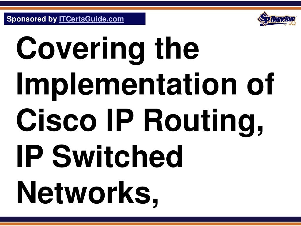 CCNP Certification (Glossary Definition) (Slides)