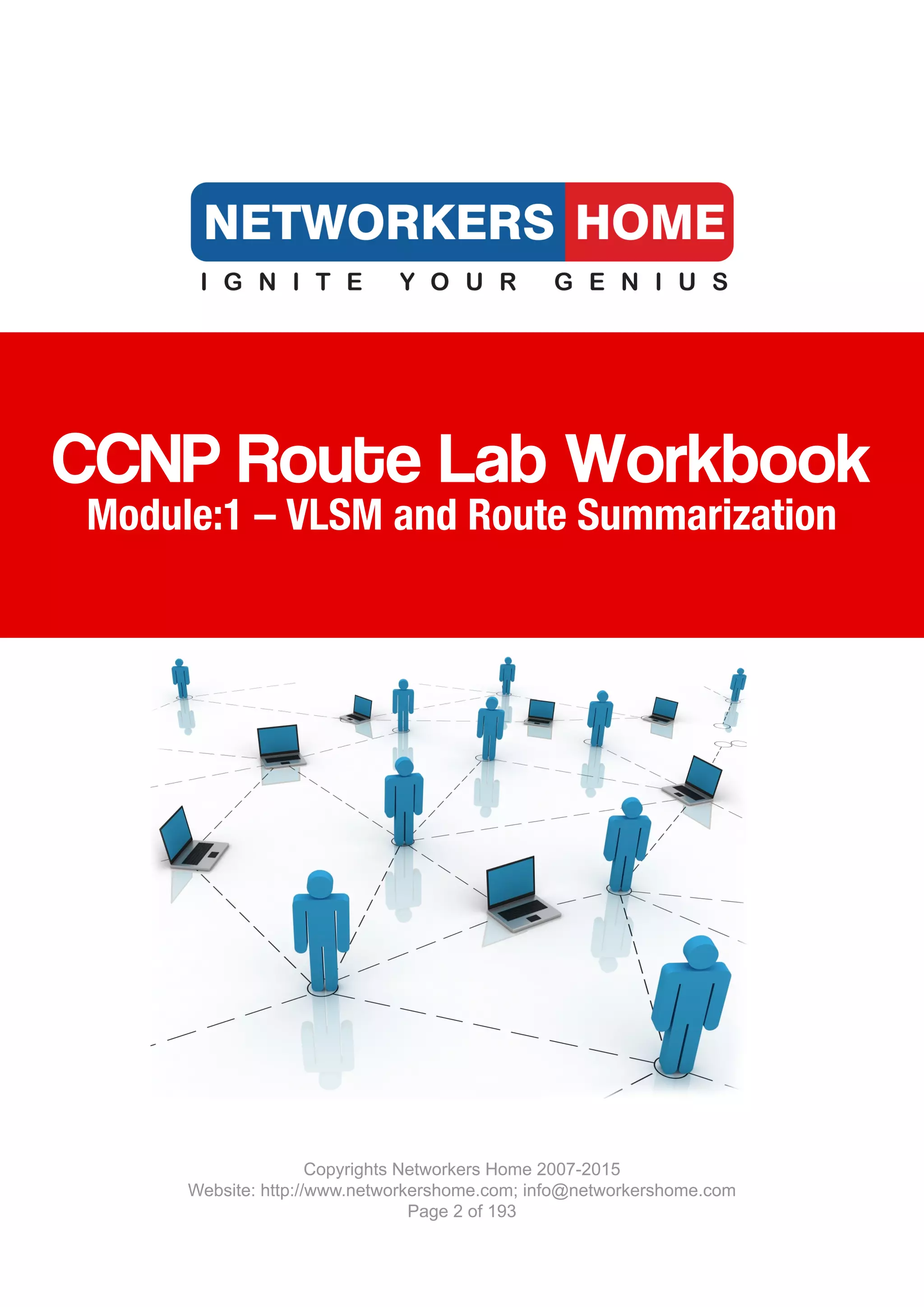 CCNP Routing Workbook | PDF