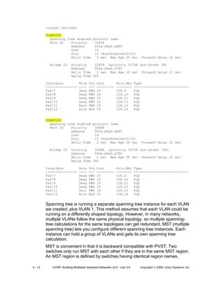 Ccnp3 lab 3_4_en | PDF