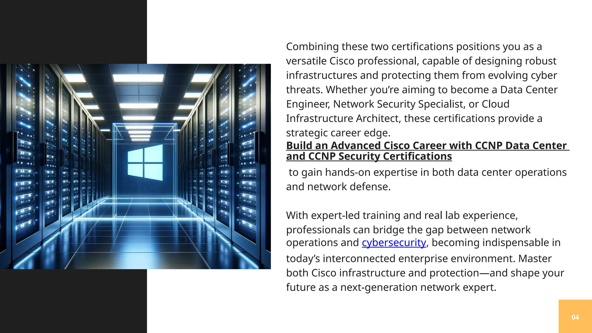 CCNP Data Center and CCNP Security Certification Master Cisco Infrastructure & Protection.pptx