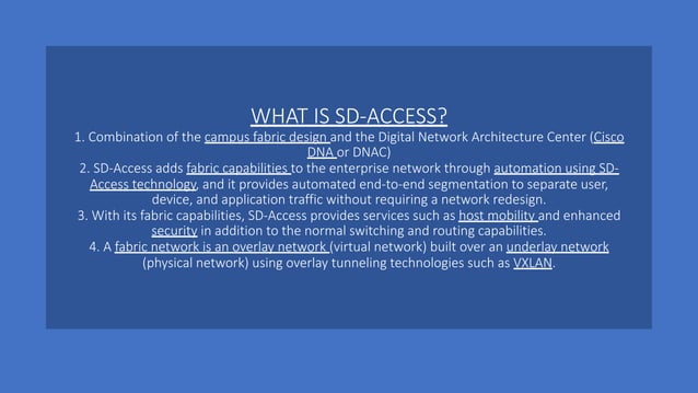 Ccnp presentation day 4 sd-access vs traditional network architecture ...