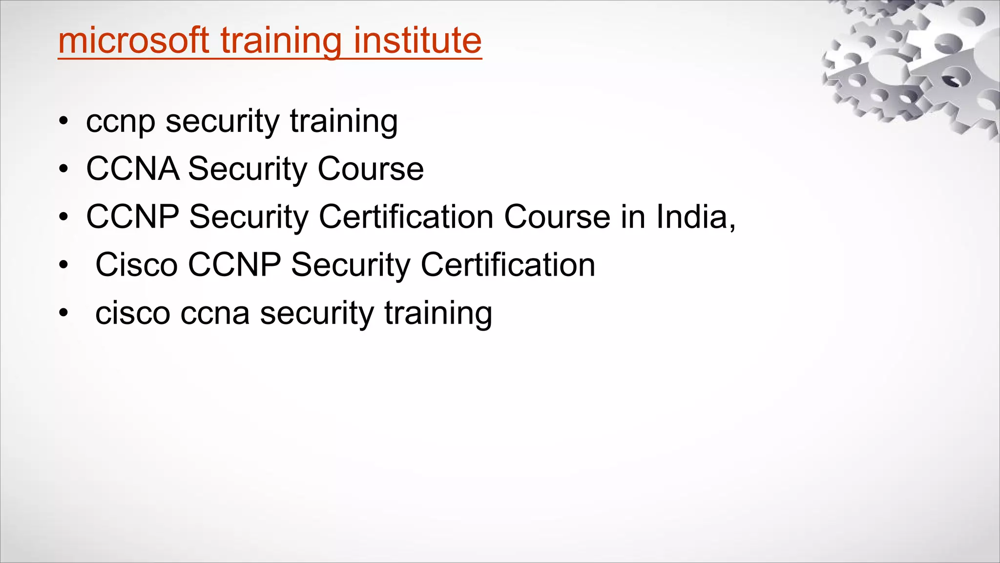 Ccnp training program | PDF | Technology & Computing