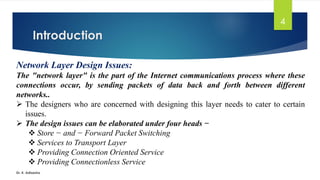 CCN Unit-4 Network Layer by Dr. K. Adisesha | PDF