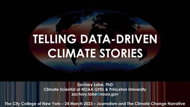 Telling data-driven climate stories | PPT