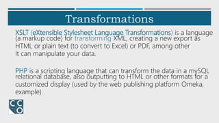 CCO (Cataloging Cultural Objects): Incorporating CCO in Your Workflow | PPT