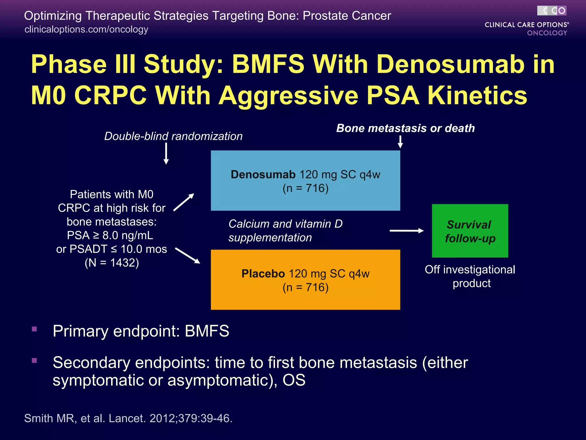 Role of Bone-Targeted Therapy in the Treatment of Prostate Cancer | PPT