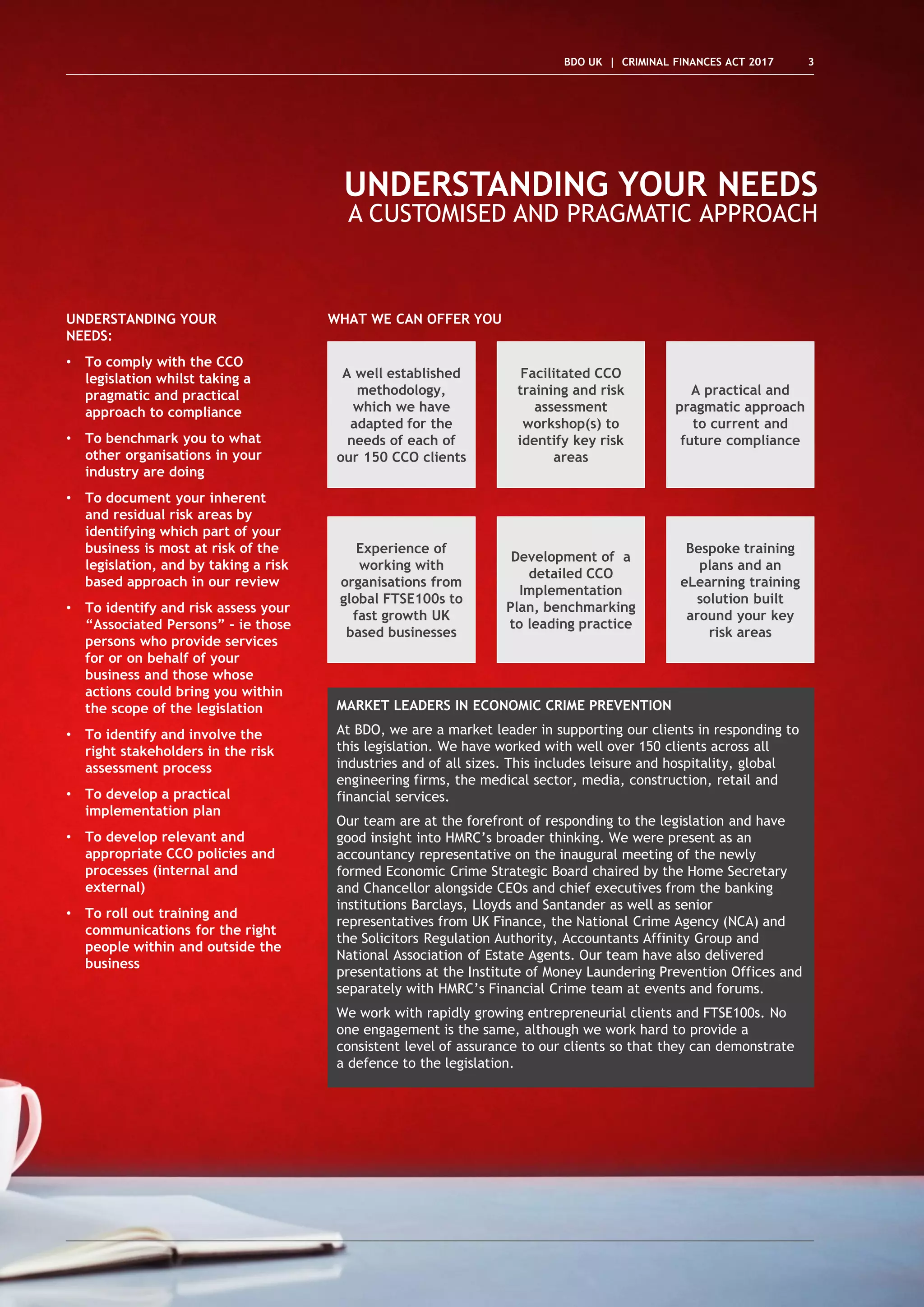 Corporate Criminal Offences brochure | PDF