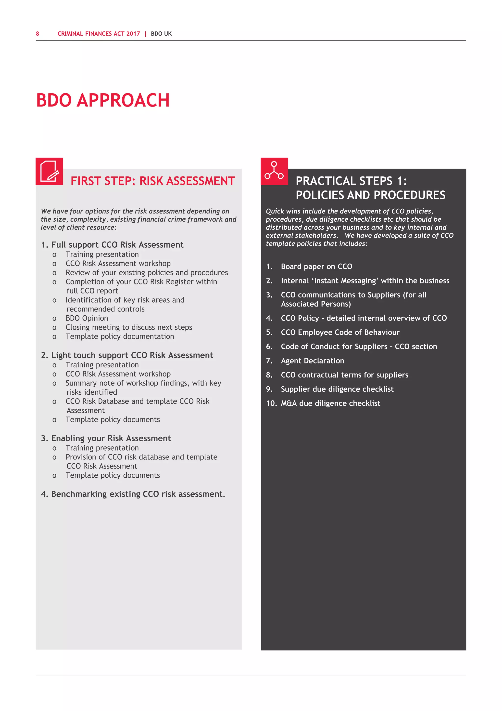 Corporate Criminal Offences brochure | PDF