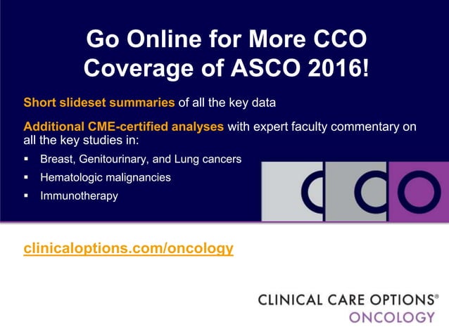CCO_Clin_Onc_2016_GI_LBA4006_Neoptolemos_Slides.ppt | Cancer | Diseases and Conditions