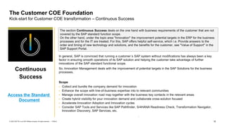 Customer Center of Expertise (Getting Started) | PDF