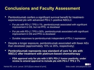 CCO_Lung_Fellows_Herbst_Lancet_2015_slides.ppt | Cancer | Diseases and ...
