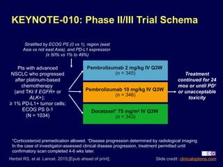 CCO_Lung_Fellows_Herbst_Lancet_2015_slides.ppt | Cancer | Diseases and ...