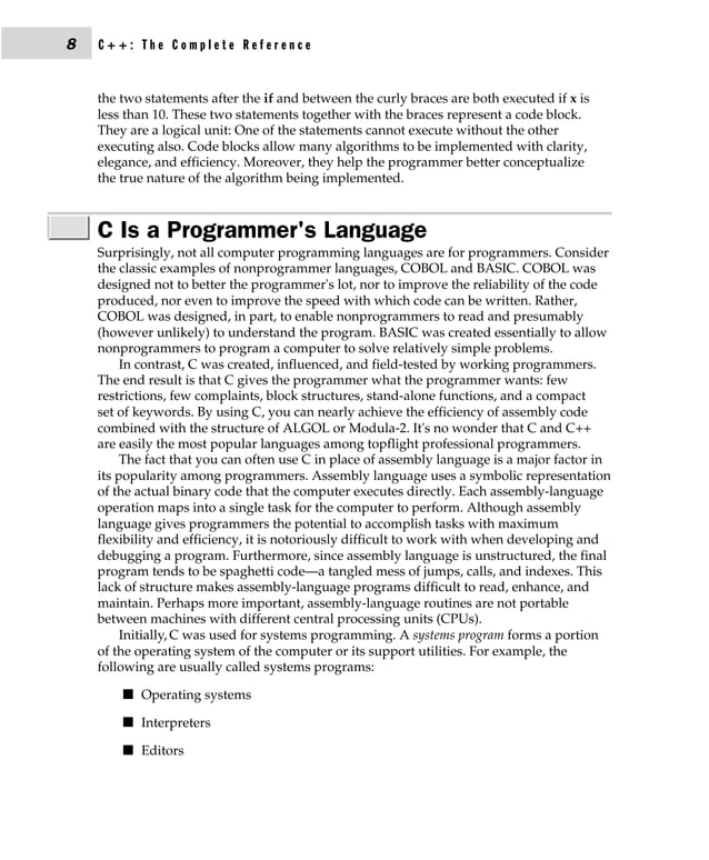 C++ complete reference | PDF