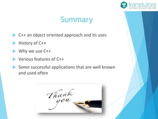 C++ | Computer Science | PPT