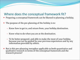 C) CONCEPTUAL FRAMEWORK.ppt nursing research and statistics | PPT