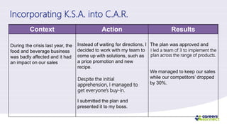 Stand Out in the Interview workshop | PPTX