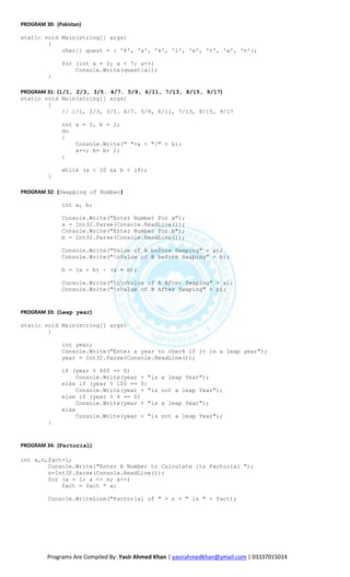 C Console Programms Pdf 