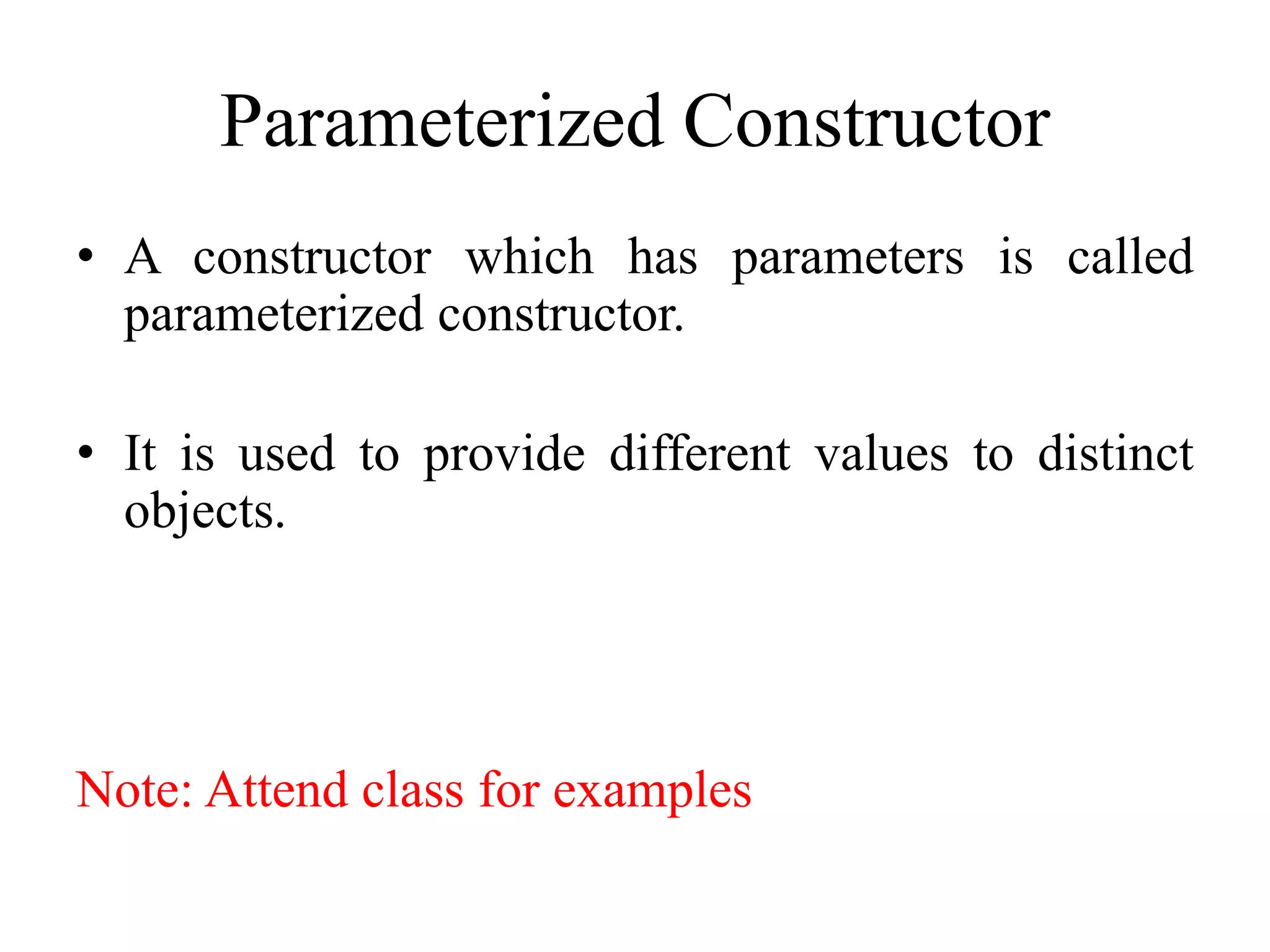 C Constructor And Destructors Pptx