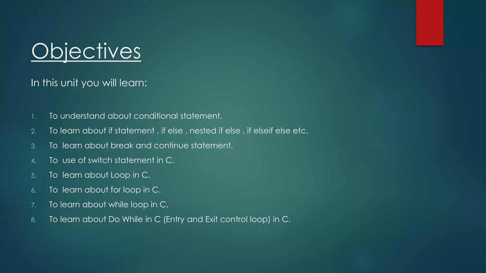 C Constructs (C Statements & Loop) | PDF | Programming Languages ...