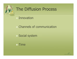 Consumer Influence And The Diffusion Of Innovation | PDF