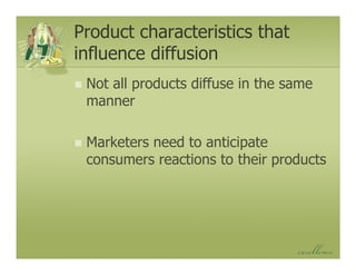 Consumer Influence And The Diffusion Of Innovation | PDF