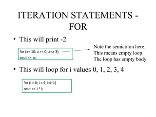 C++ control loops | PPT