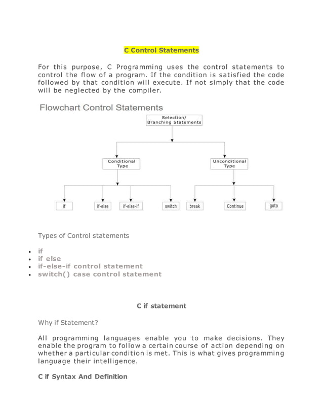 C Control Statements.docx