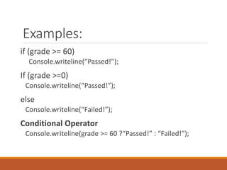 C# Control Statements, For loop, Do While.ppt