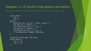 C++ Core Guidelines | PPT