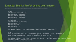 C++ Core Guidelines | PPT