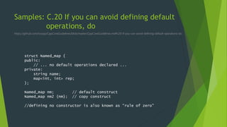 C++ Core Guidelines | PPT