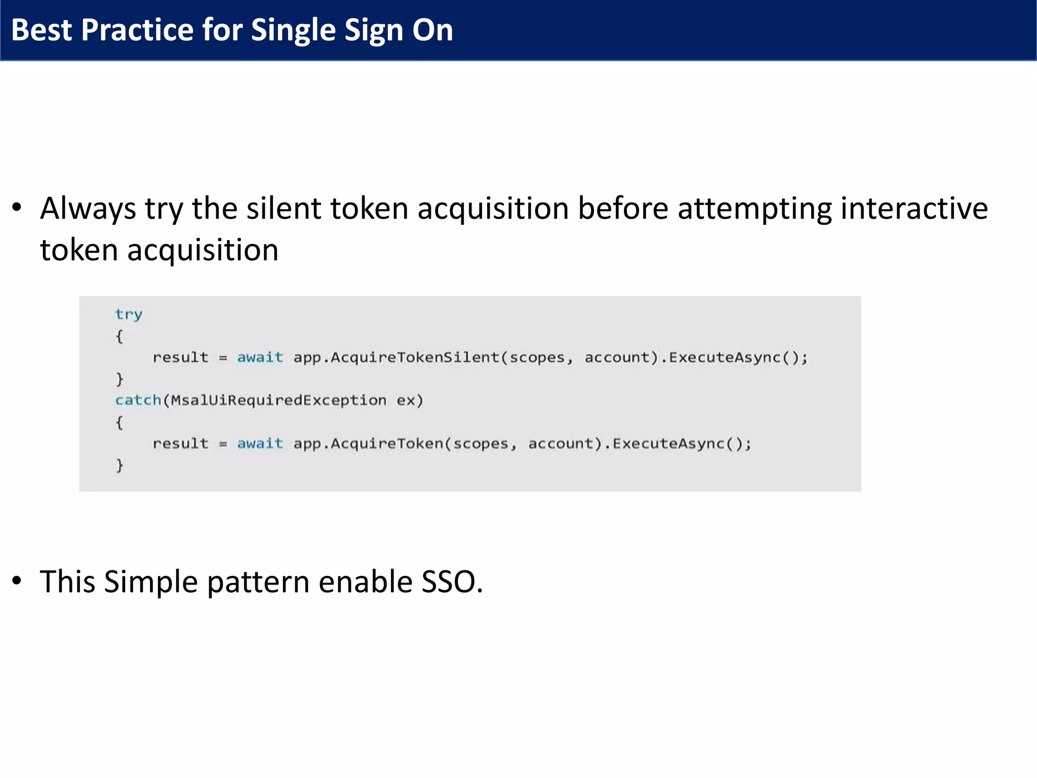 Simplify User Application Authentication Using Microsoft Identity Platform Ppt 7125