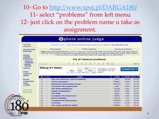 C++ course online judge registration | PPTX | Technology & Computing