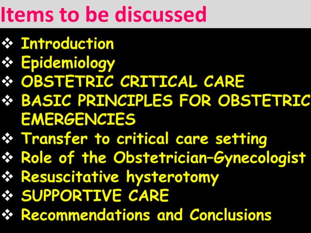 Critical Care in Pregnancy | PDF