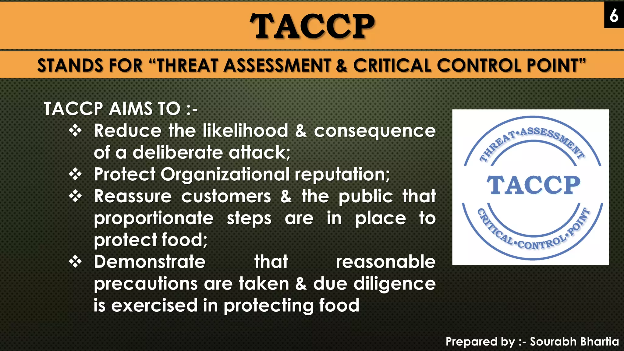 CRITICAL CONTROL POINTS | PDF