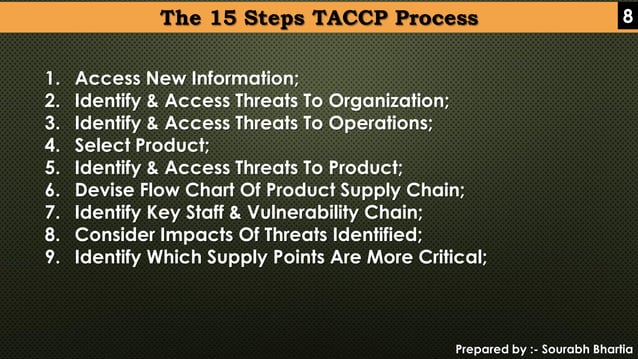 CRITICAL CONTROL POINTS | PDF