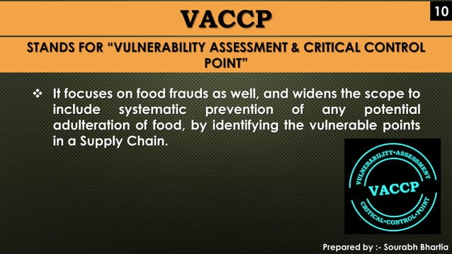 CRITICAL CONTROL POINTS | PDF