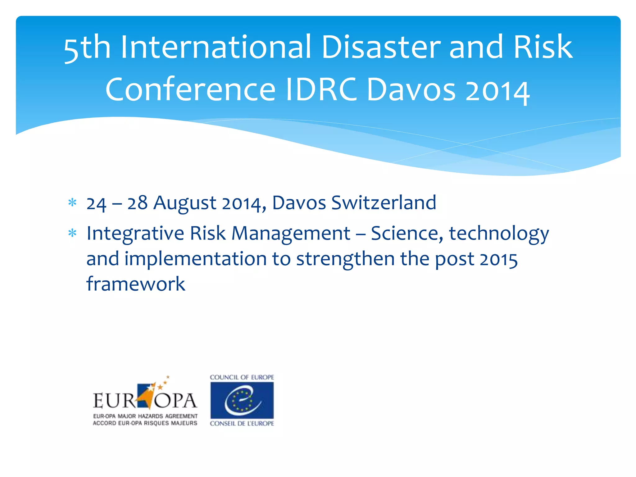 Disability Inclusive Disaster Risk Reduction | PPTX