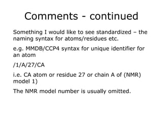 Ccp4 mmdb-python | PPT