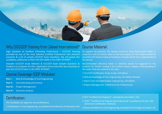 Ccp brochure | PDF | Educational Assessment | Education