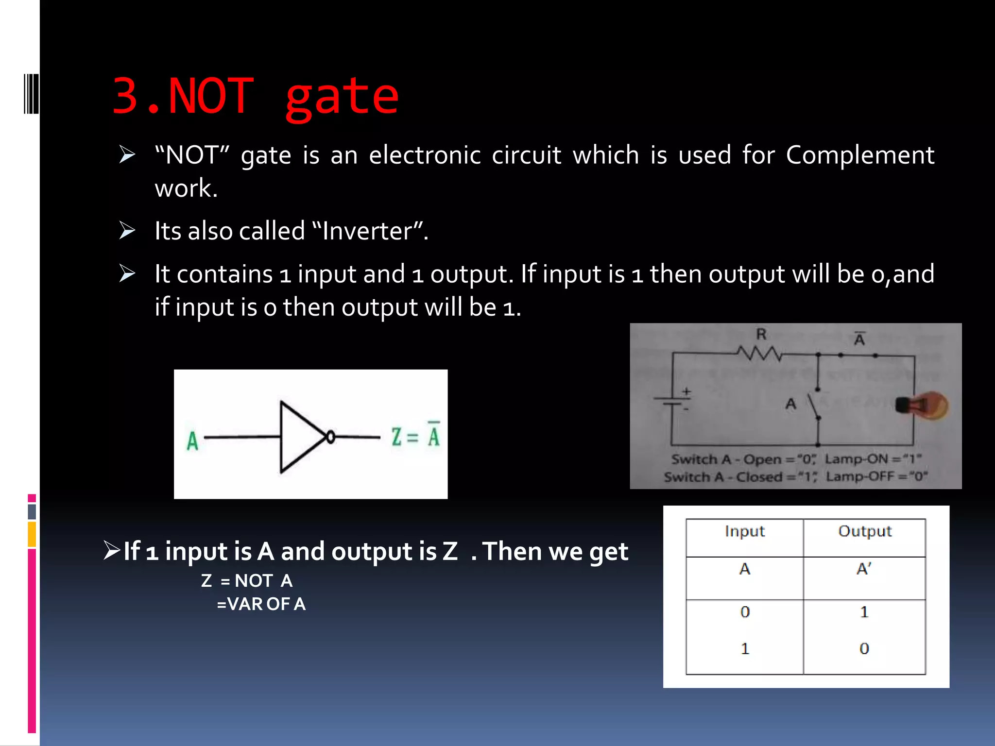 Presentation On Logic Gate | PPTX