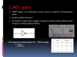 Presentation On Logic Gate | PPTX