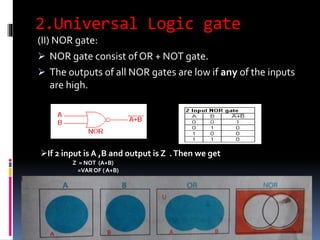 Presentation On Logic Gate | PPTX