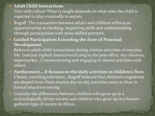 [Ccp] culture and cognition | PPTX | Parenting | Family and Relationships